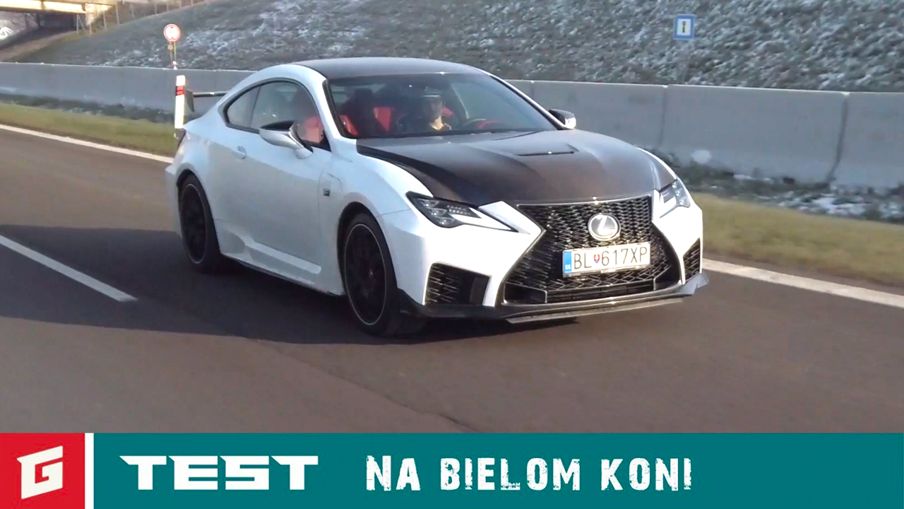 Lexus RCF V8 track edition | Test aut | Rasťo Chvála | Stream