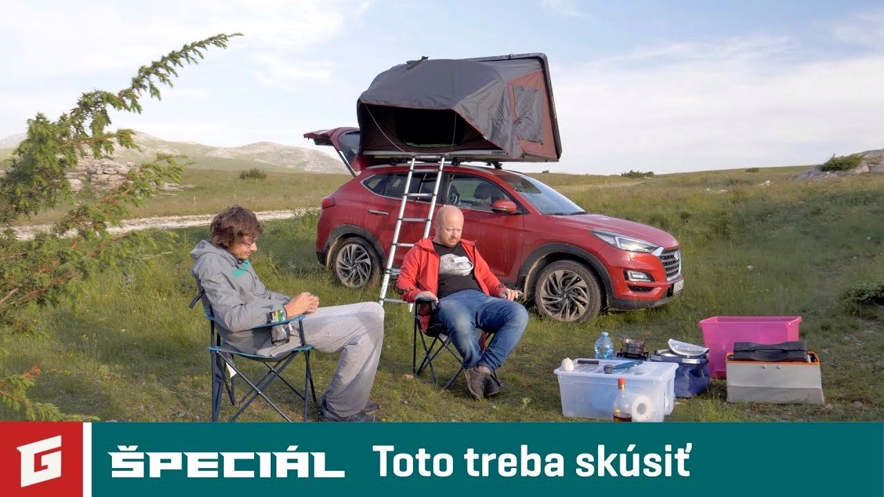 Auto se stanem na střeše | Video tip dovolená | Garaz.TV | Stream